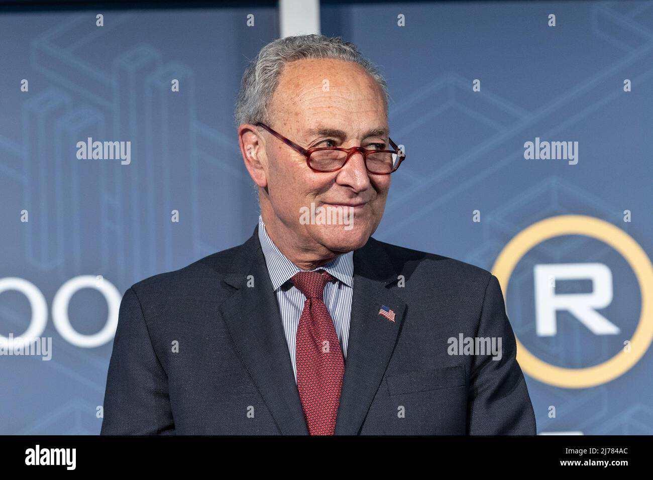 US Senator Charles Schumer attends RPA 100 Assembly luncheon at Pier 60 ...