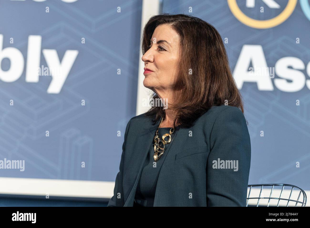 Governor of New York Kathy Hochul attends RPA 100 Assembly luncheon at ...