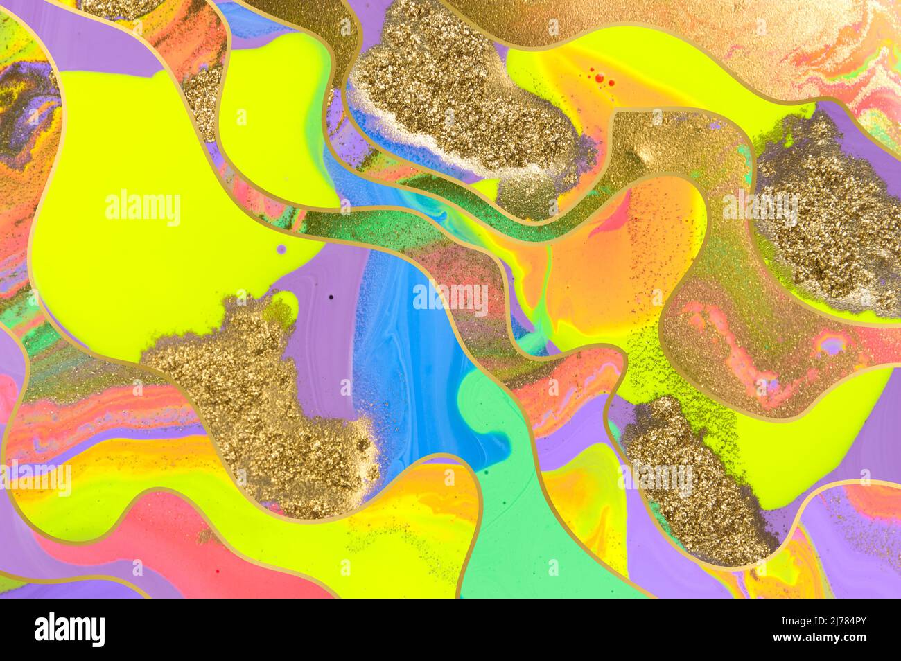 Psychedelic layers hi-res stock photography and images - Alamy
