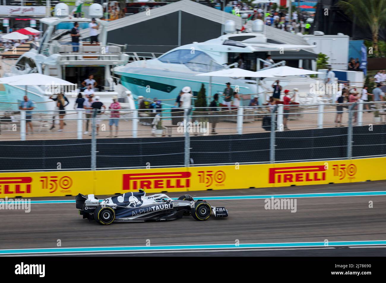 #22 Yuki Tsunoda (JPN, Scuderia AlphaTauri), F1 Grand Prix of Miami at ...