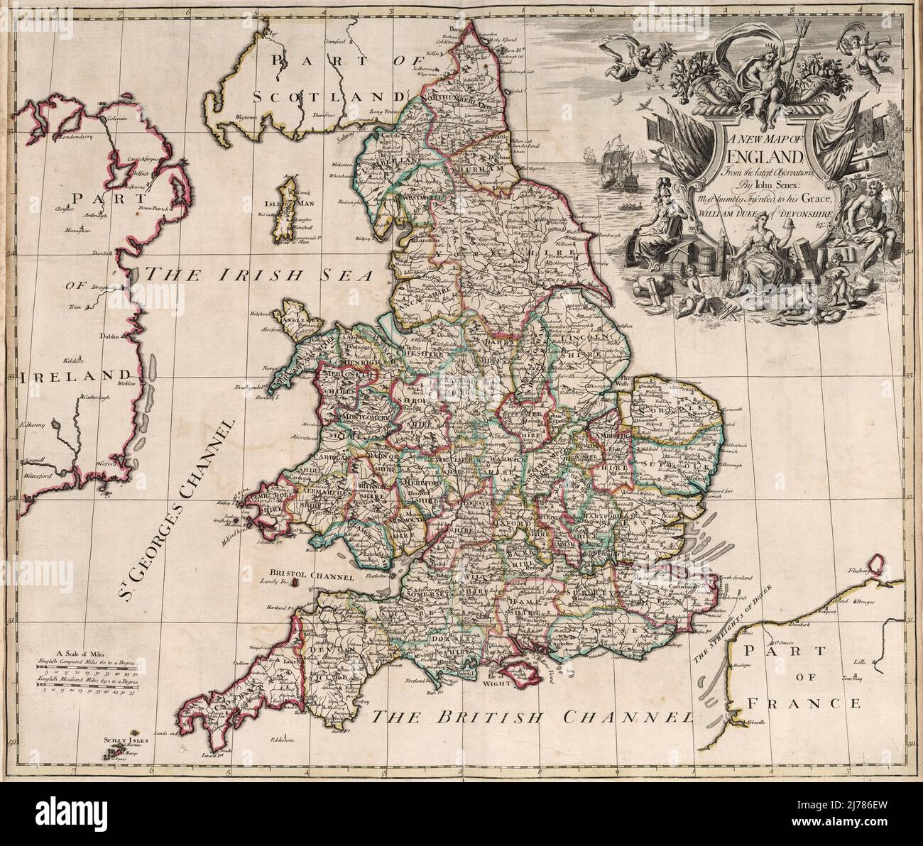 John senex map High Resolution Stock Photography and Images - Alamy