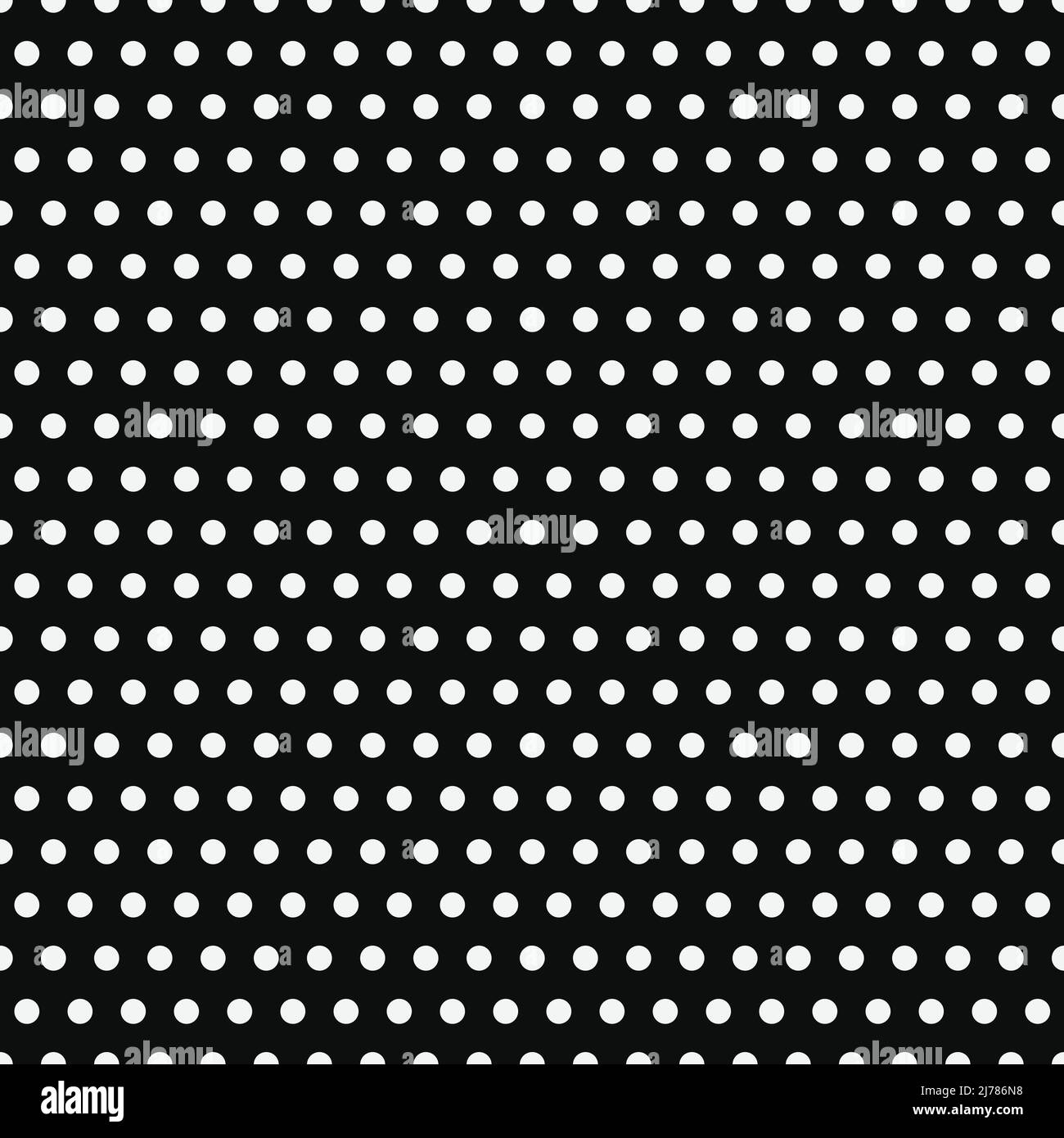 Monochrome seamless polka dots pattern. vector illustration. for ...