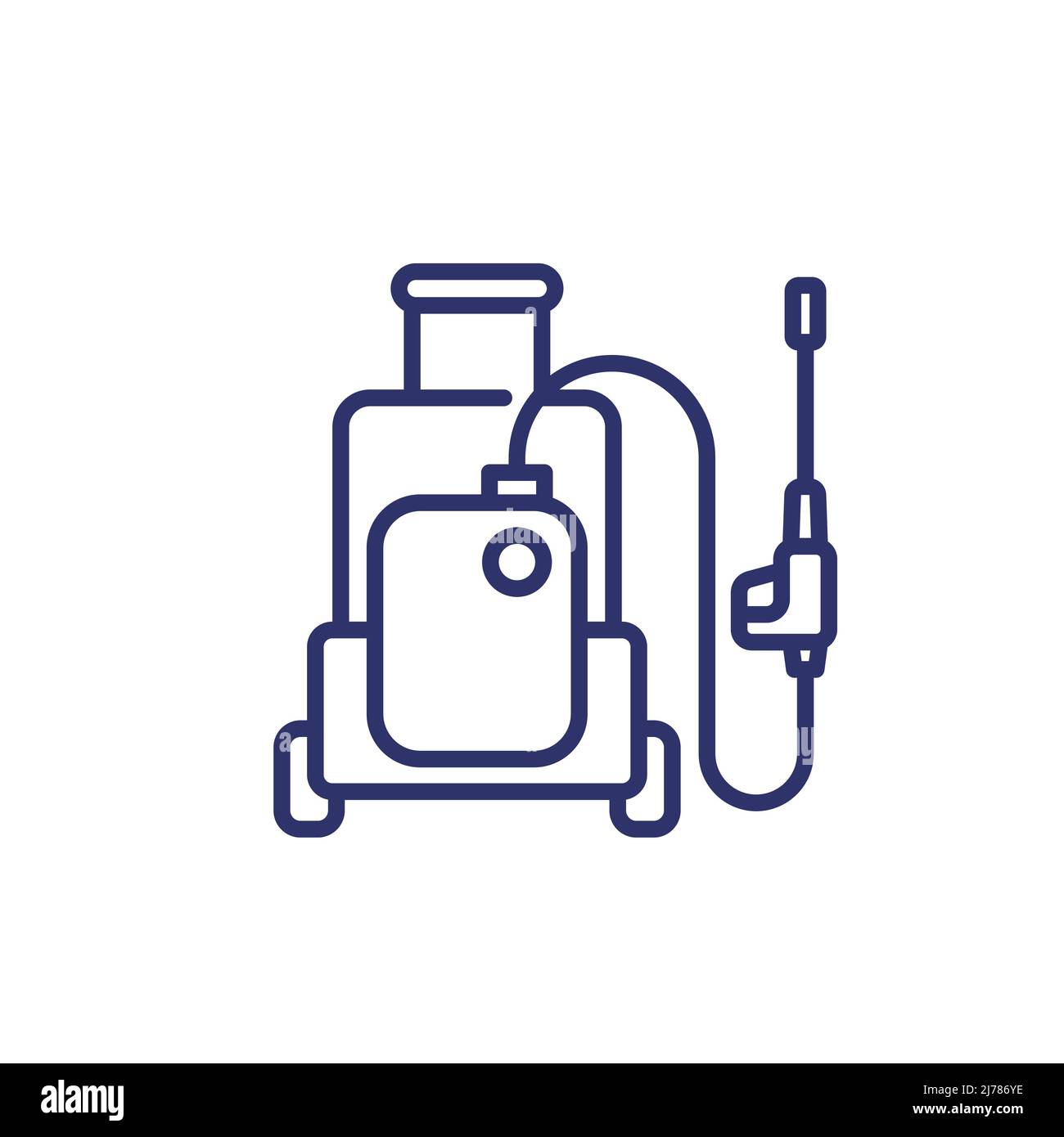 High pressure water spray wash Stock Vector Images - Alamy