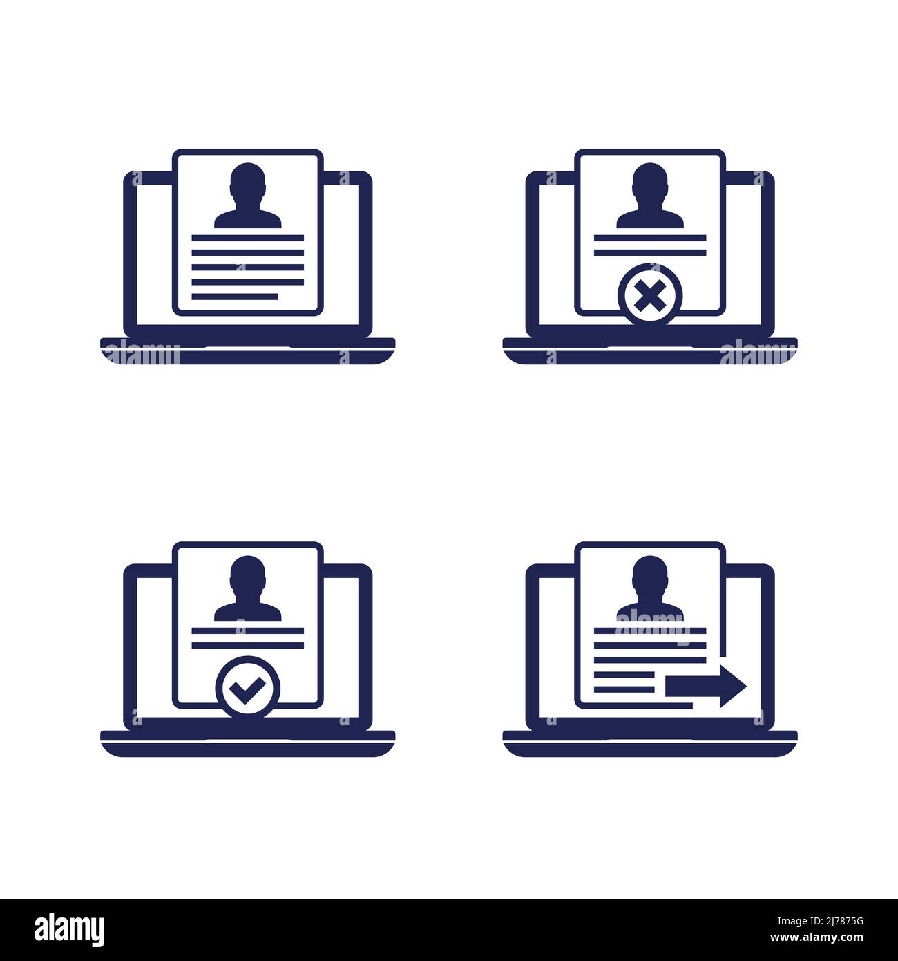 Personal information data application Cut Out Stock Images & Pictures ...