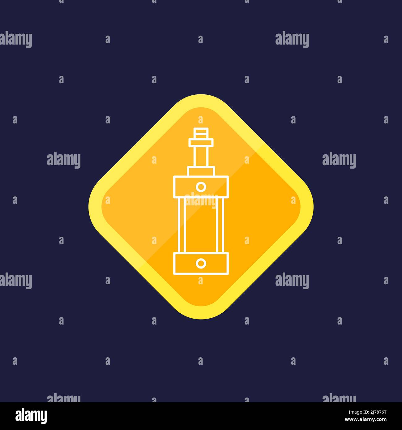 Pneumatic cylinder hi-res stock photography and images - Alamy