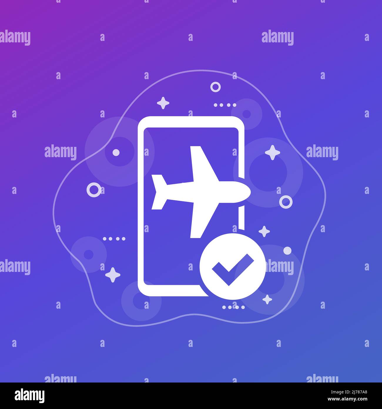 Airplane mode and phone Stock Vector Images - Alamy