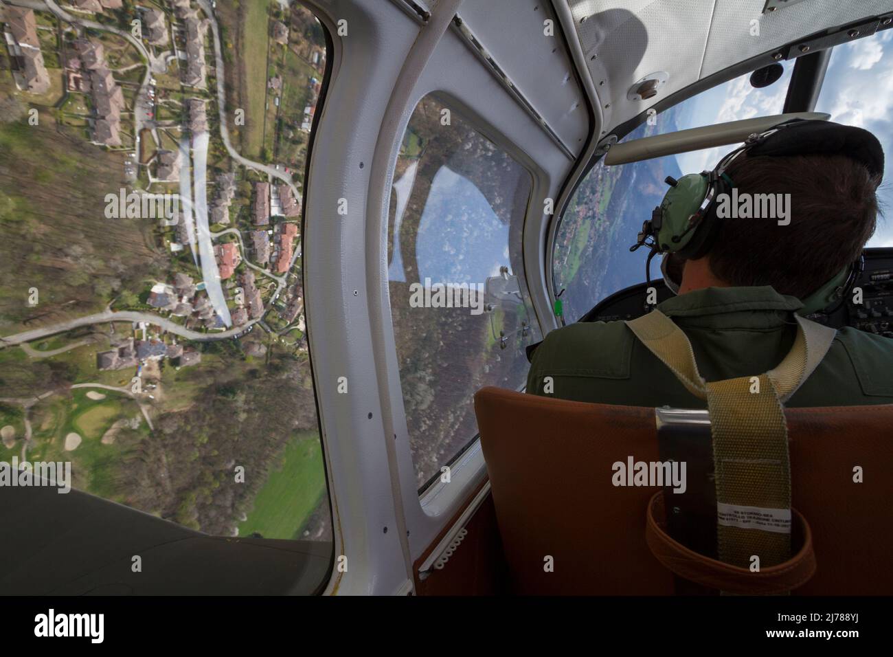 An Italian Air Force Siai U-208 (or S.208M) manufactured by SIAI ...