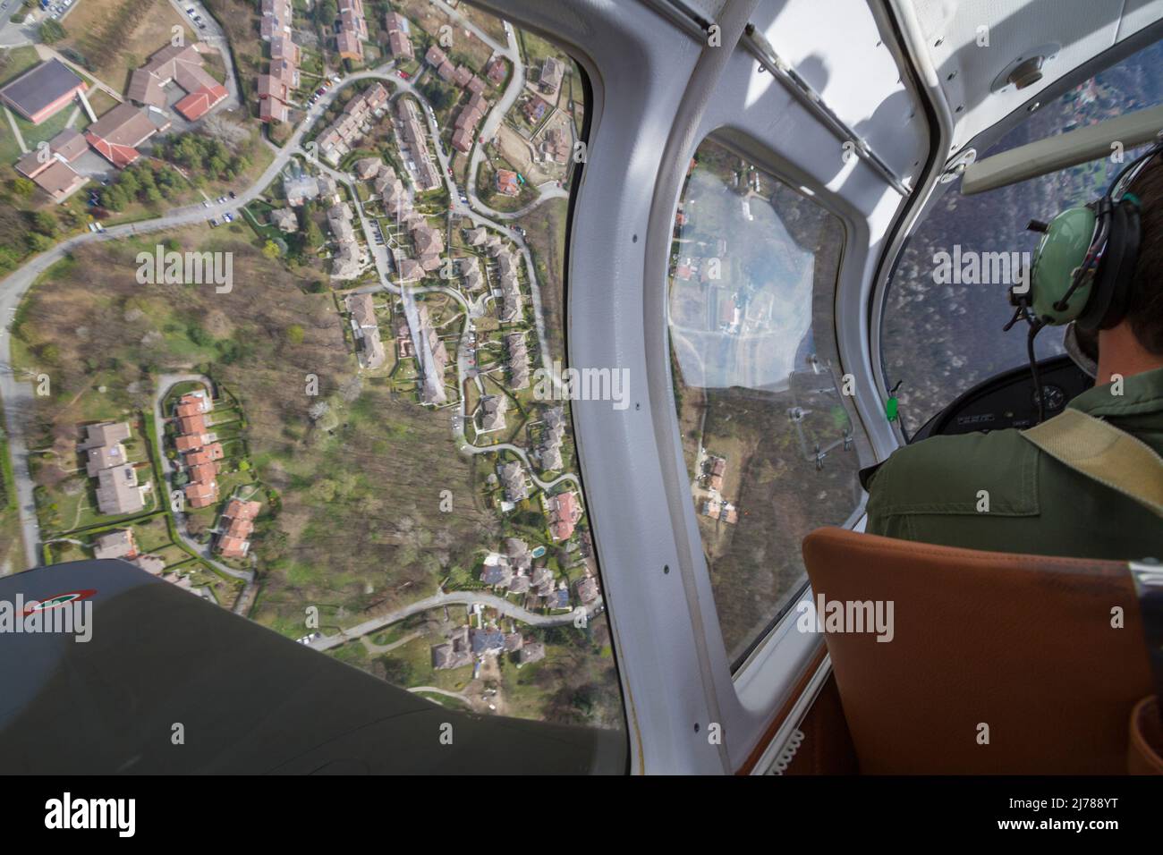 An Italian Air Force Siai U-208 (or S.208M) manufactured by SIAI ...