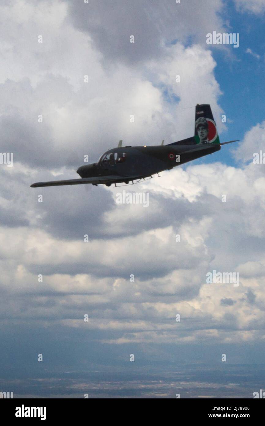 An Italian Air Force Siai U-208 (or S.208M) manufactured by SIAI ...