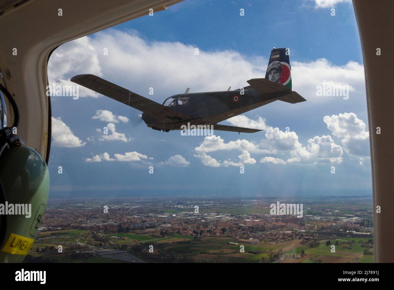 An Italian Air Force Siai U-208 (or S.208M) manufactured by SIAI ...