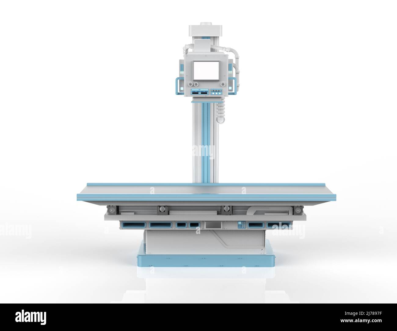 3d rendering x-ray scanner machine for radiology treatment Stock Photo ...