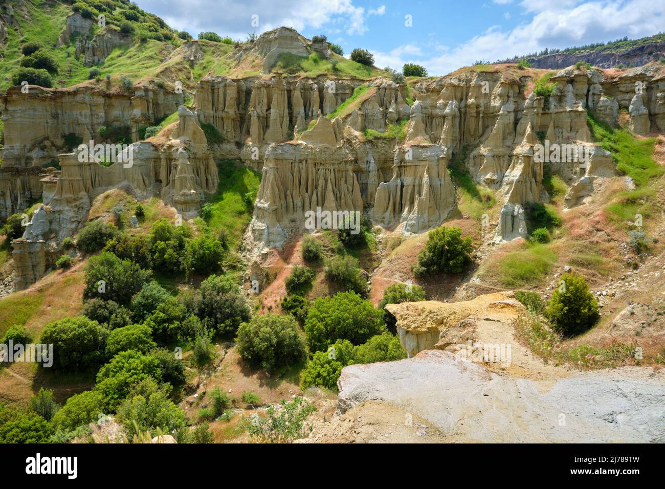Kuladocia rock formation, fairy chimney and rock hoodoo, natural ...