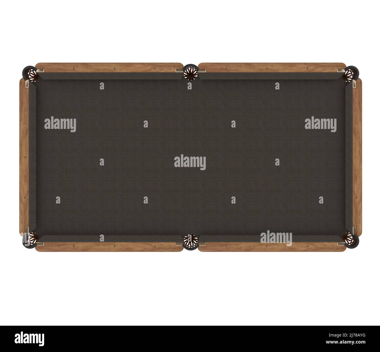Billiard Table Isolated Stock Photo - Alamy