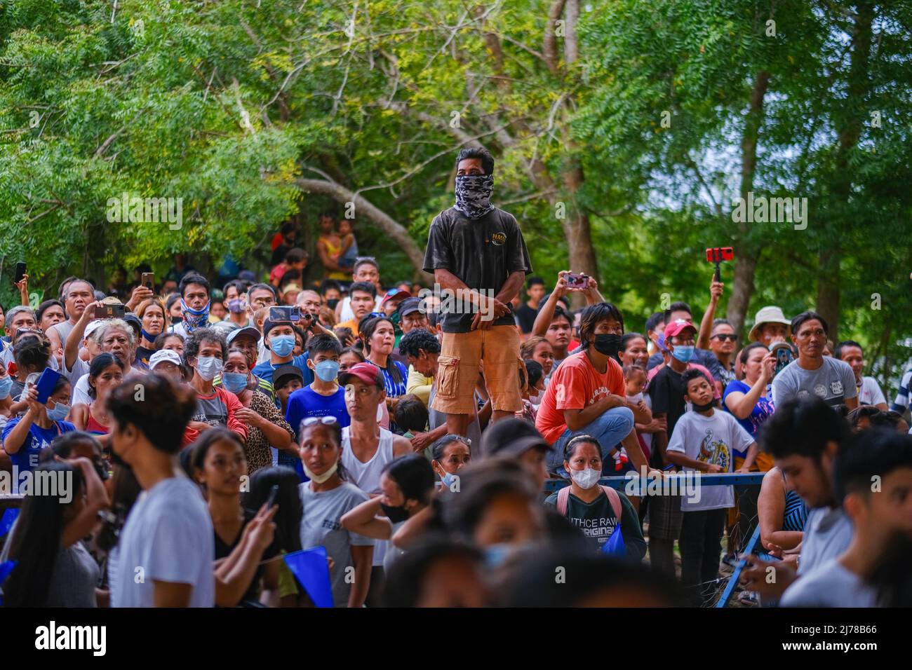 May 5, 2022, Singapore, Singapore, Singapore: Supporters of ...