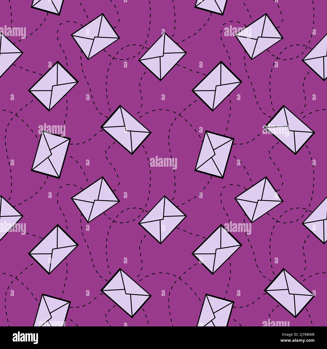 Seamless letters pattern for textiles and packaging and gifts and cards ...