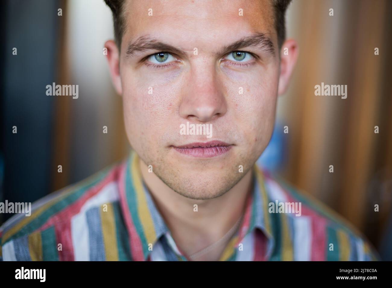 06 May 2022, Berlin: Robin Leo Hoffmann, actor, participates in the ...