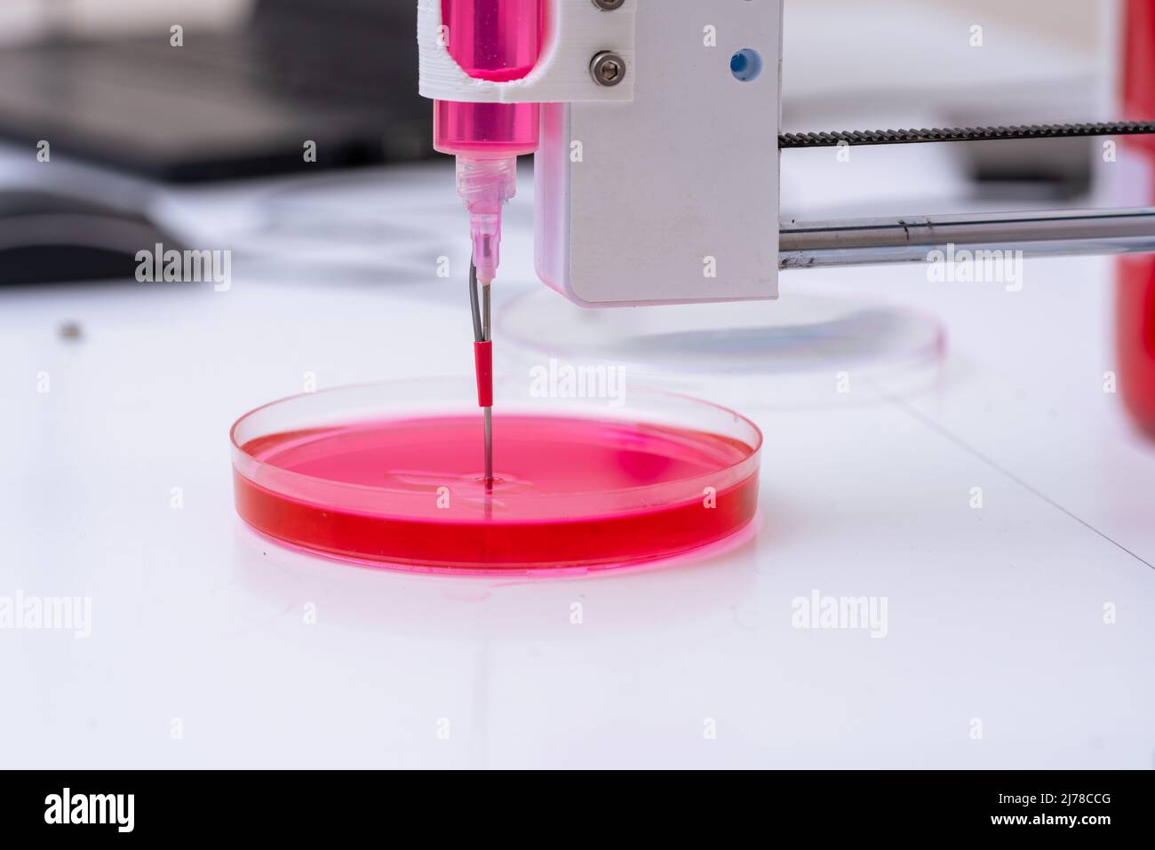 Research 3D bioprinter for 3D print cells onto an petri dish ...