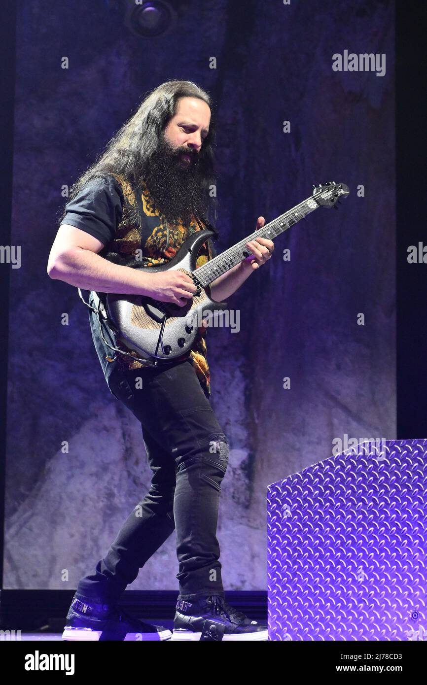 John Petrucci during the concert of The Dream Theater Top of The World ...