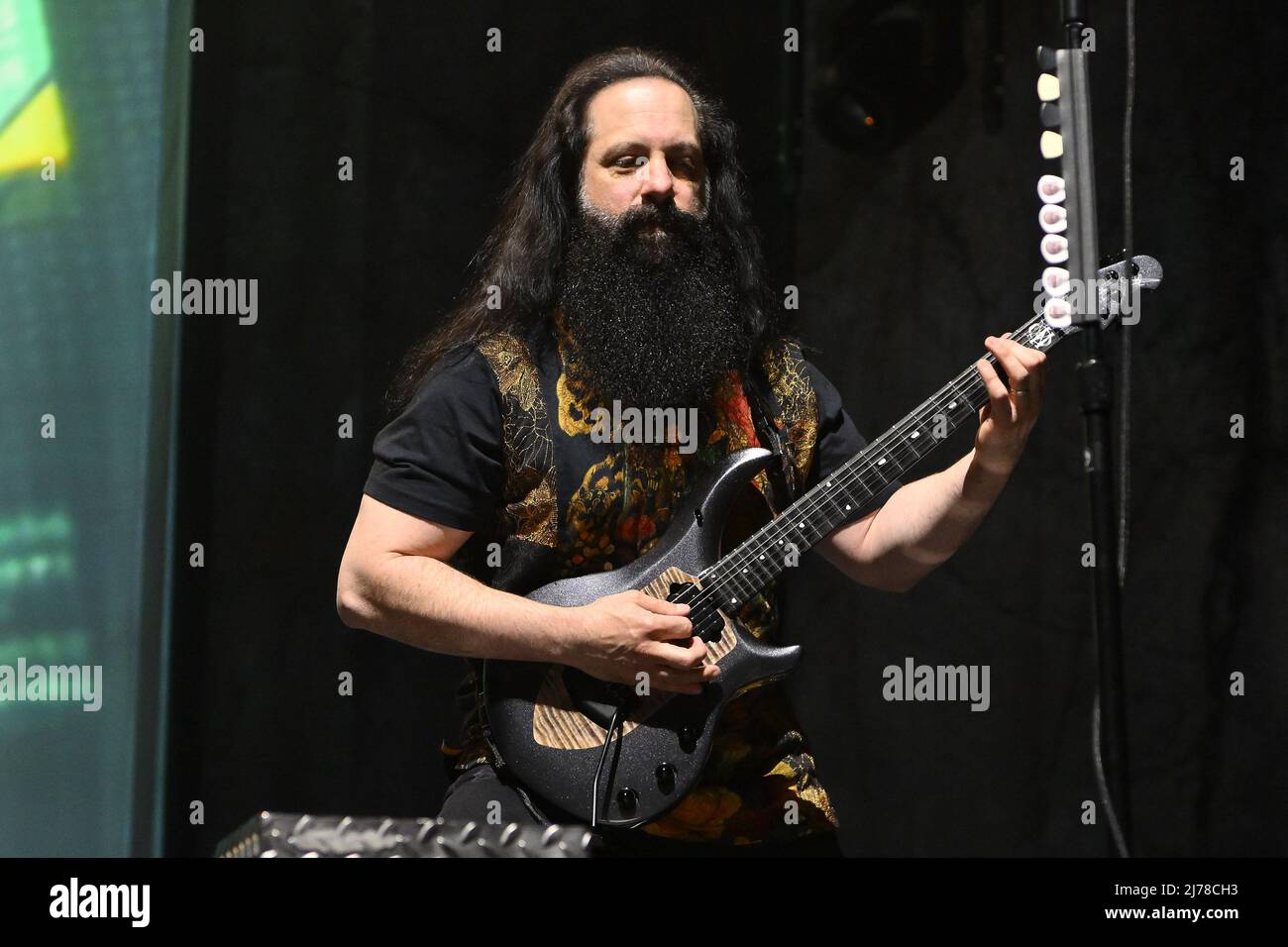 John Petrucci during the concert of The Dream Theater Top of The World ...