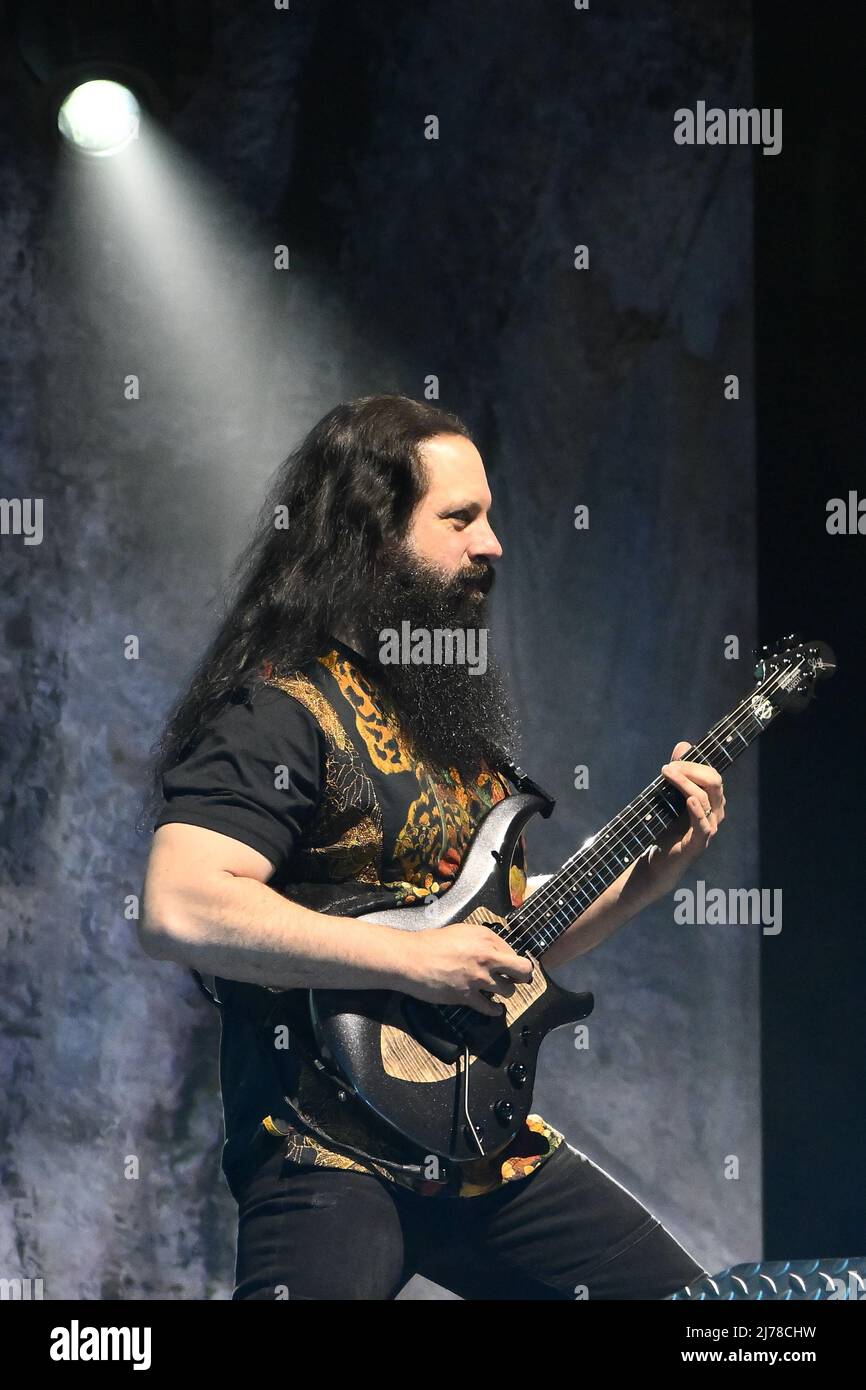 John Petrucci during the concert of The Dream Theater Top of The World ...