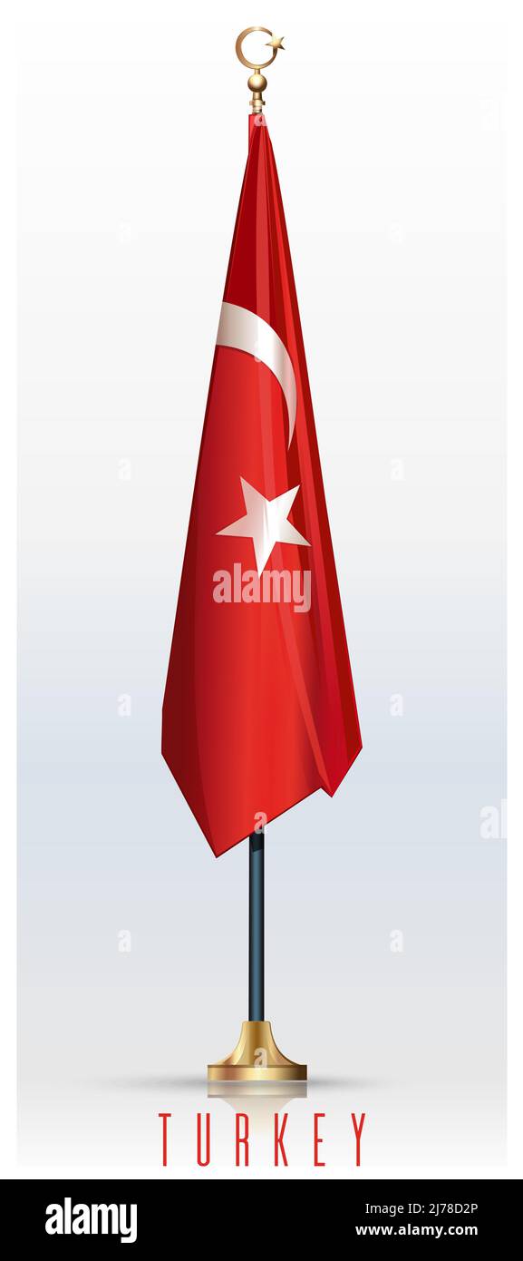 Turkish_flag Stock Vector Images - Alamy