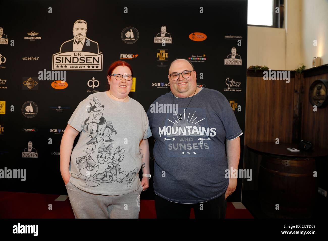 Annika Peters und Ingo Wieczorek bei der Dr.Sindsen - Release-Party ...