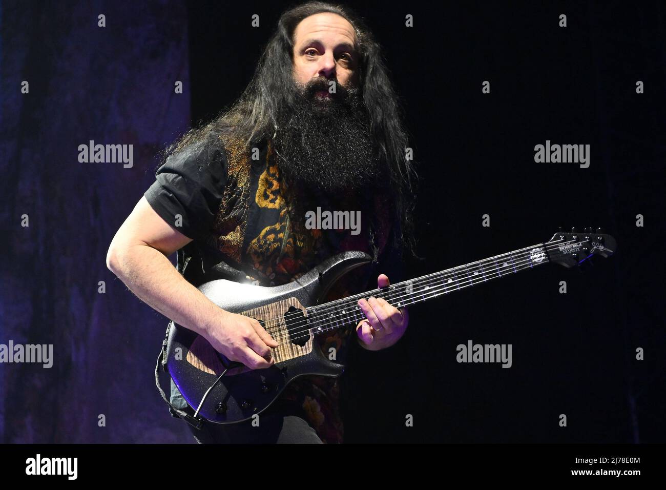 John Petrucci during the concert of The Dream Theater Top of The World ...