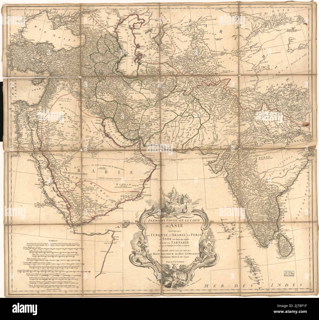 Carte de la perse hi-res stock photography and images - Alamy