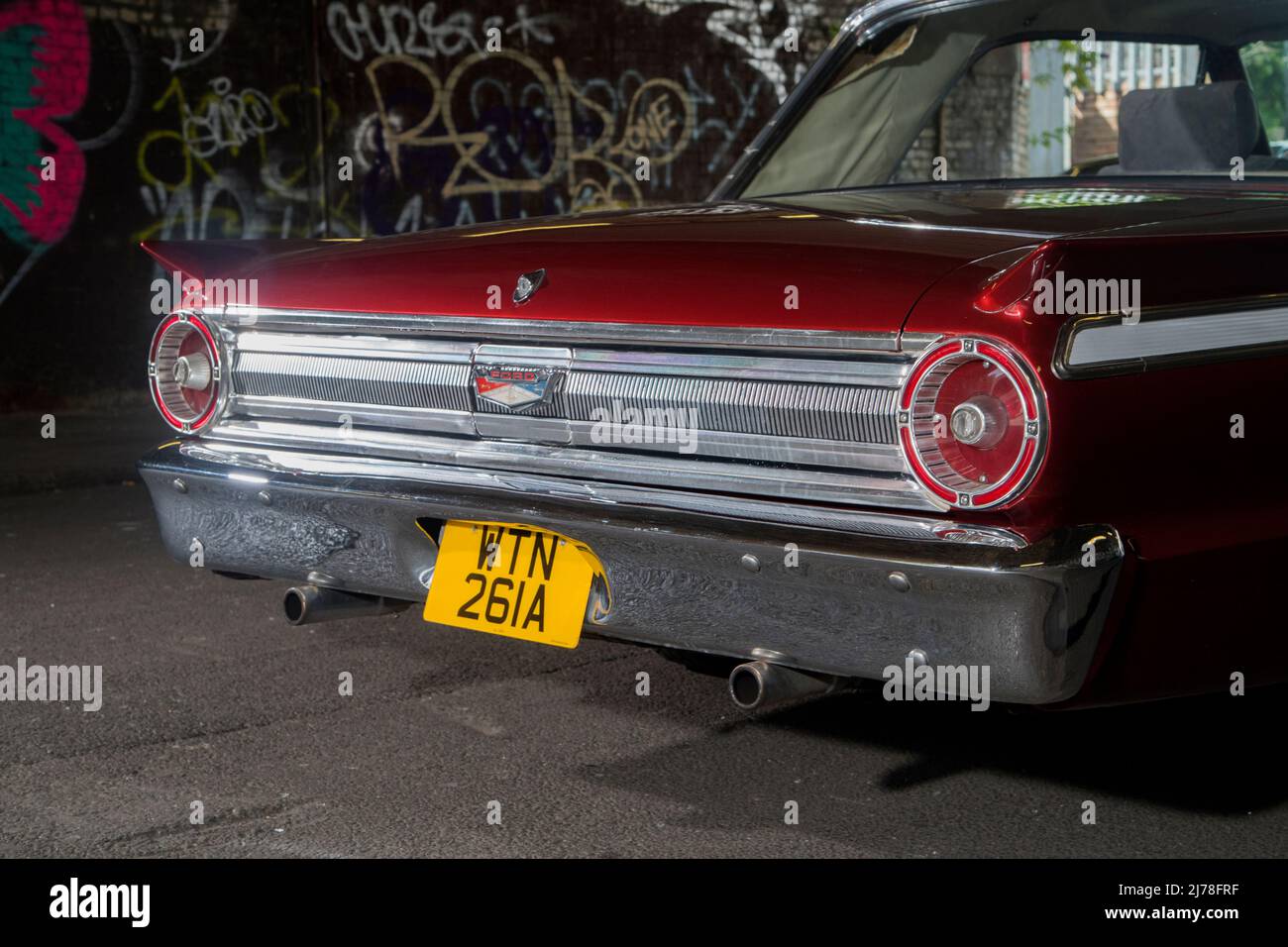 1963 Ford Fairlane coupe classic American car Stock Photo - Alamy