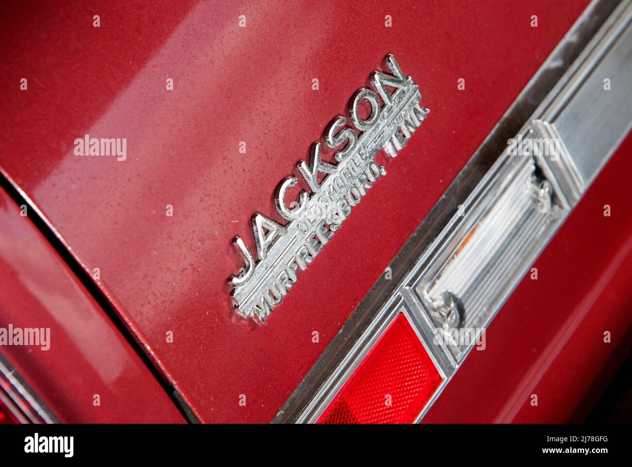 1973 Oldsmobile Cutlass classic 1970s American car Stock Photo - Alamy