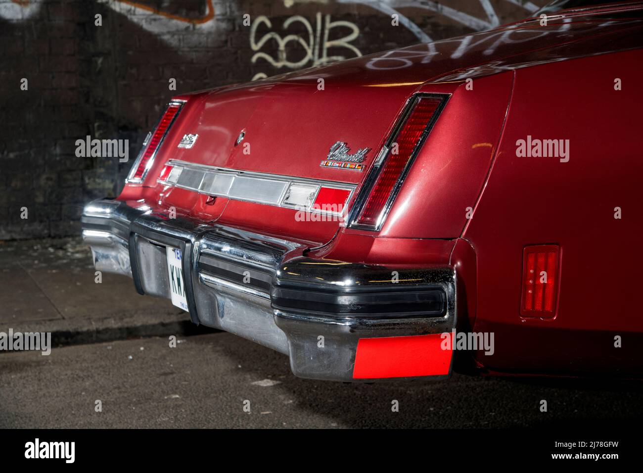 1973 Oldsmobile Cutlass classic 1970s American car Stock Photo - Alamy