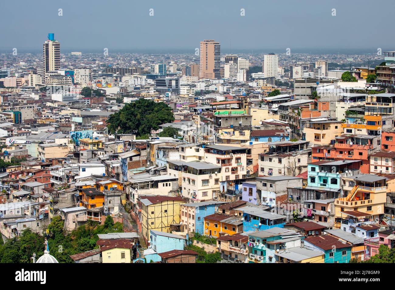 Guayaquil, Ecuador. Traditional colonial architecture in second largest ...