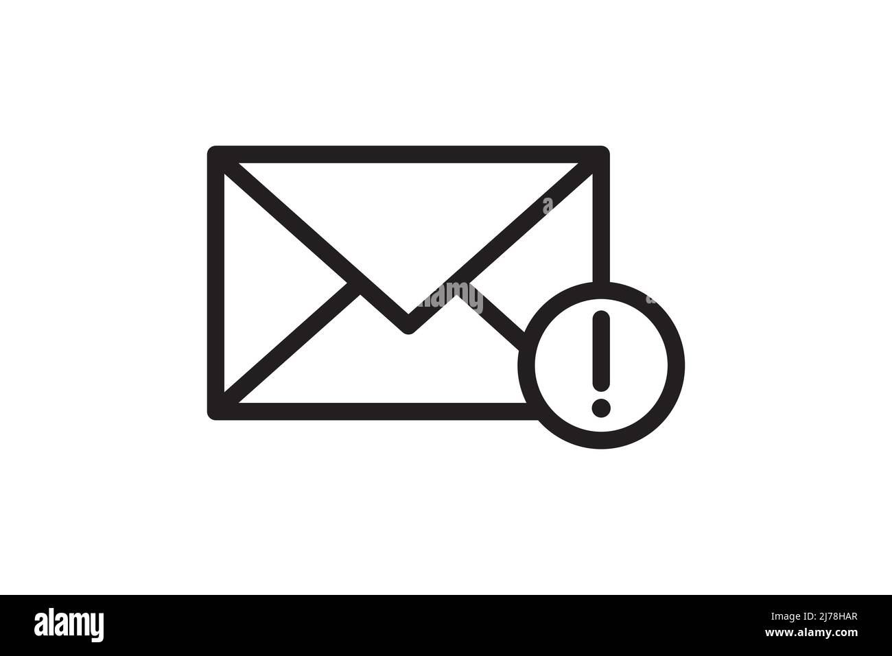 Mail icon vector sign. Letter envelope symbol. Message send to address ...
