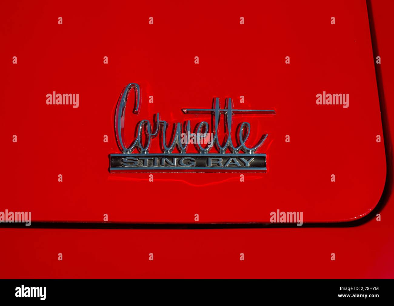 1966 Chevrolet Corvette Stingray C2 second generation classic American ...