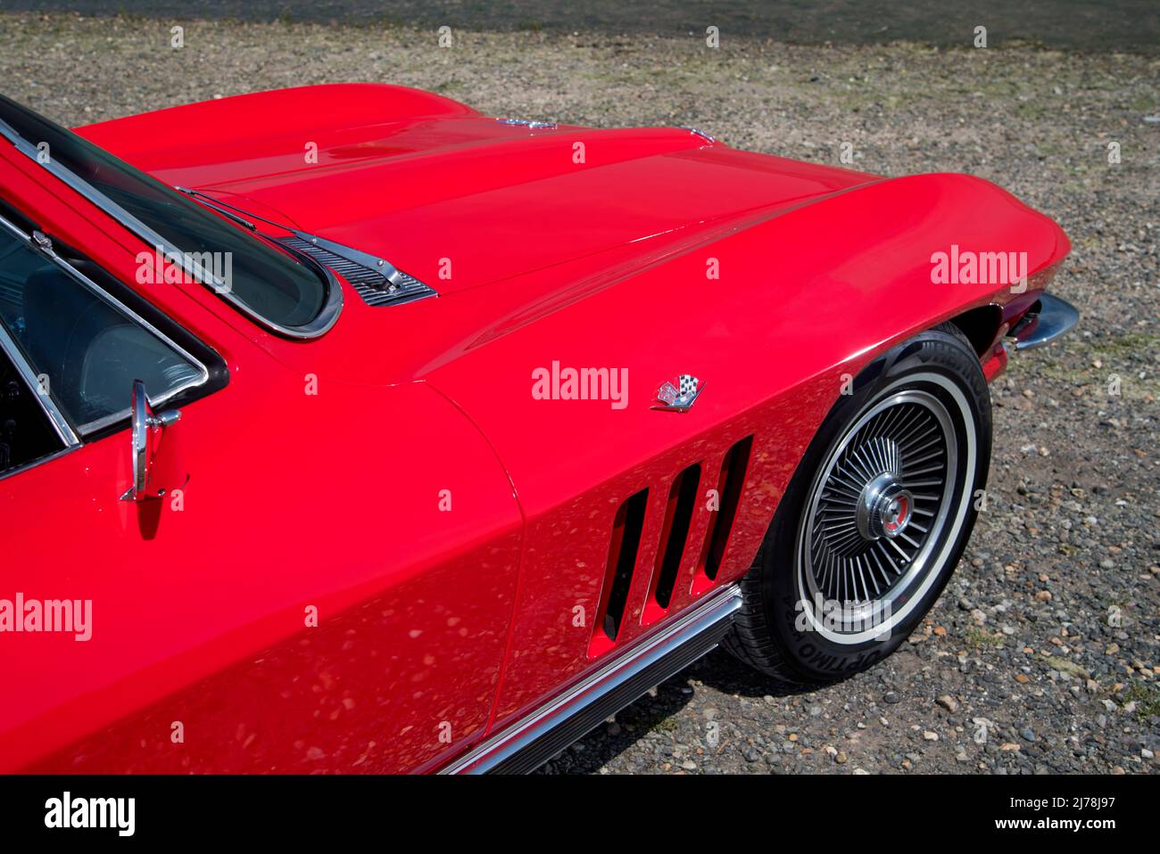 1966 Chevrolet Corvette Stingray C2 second generation classic American ...