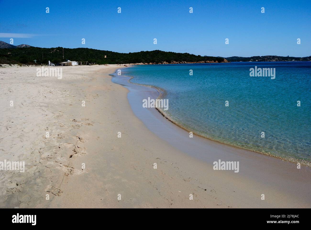 View of Liscia Ruja beach, Costa Smeralda Stock Photo - Alamy