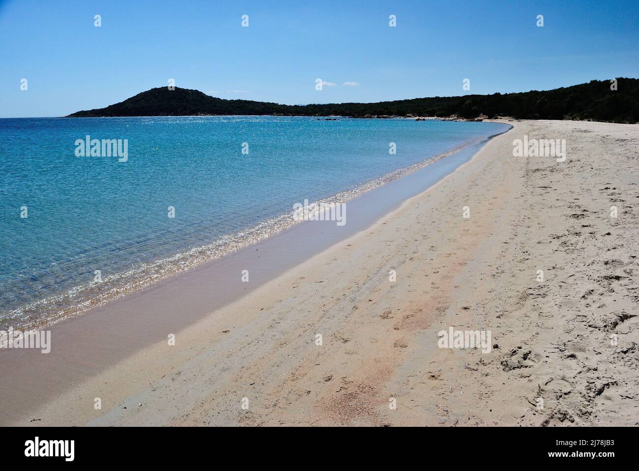 View of Liscia Ruja beach, Costa Smeralda Stock Photo - Alamy