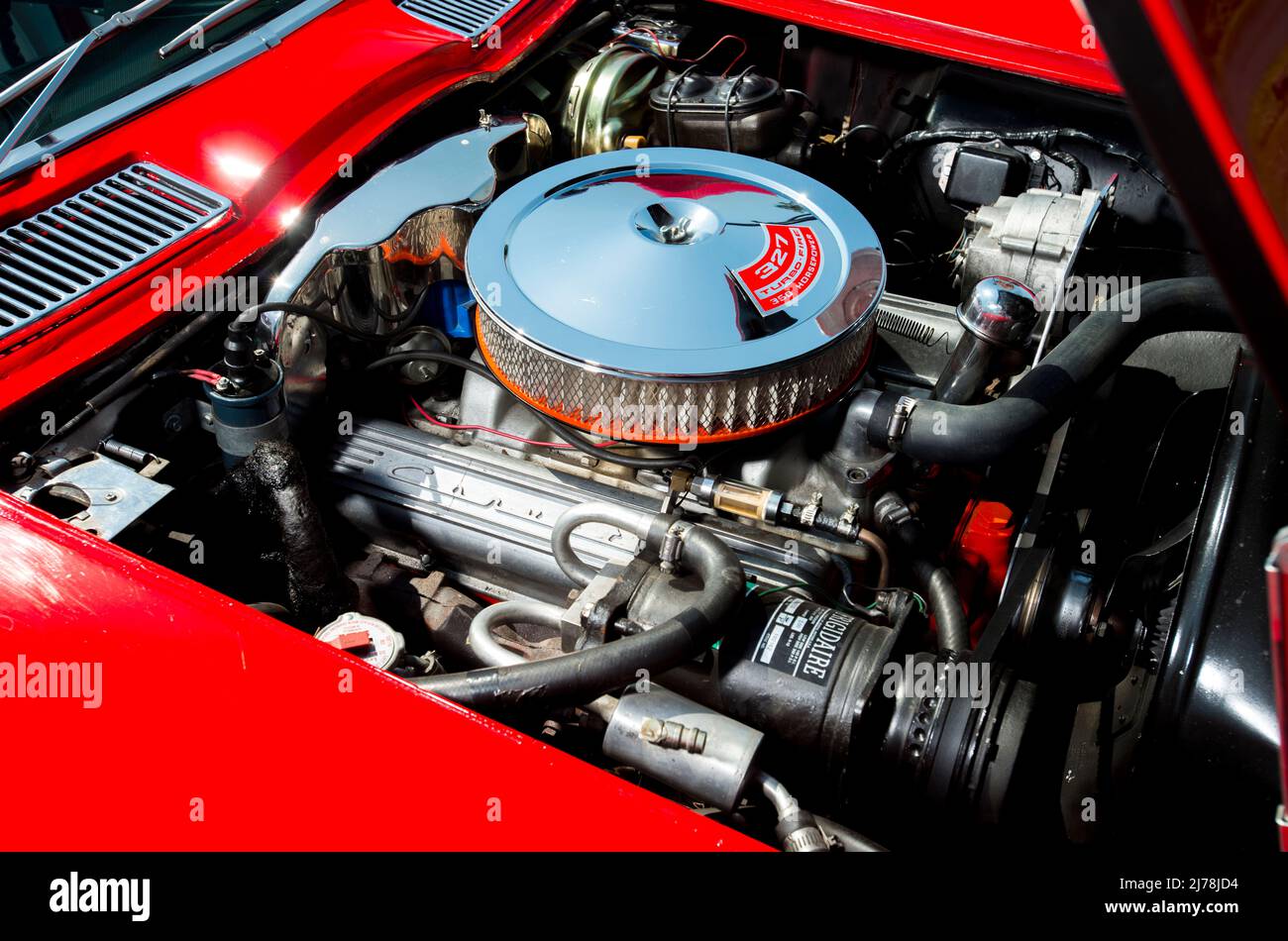 1966 Chevrolet Corvette Stingray C2 second generation classic American ...