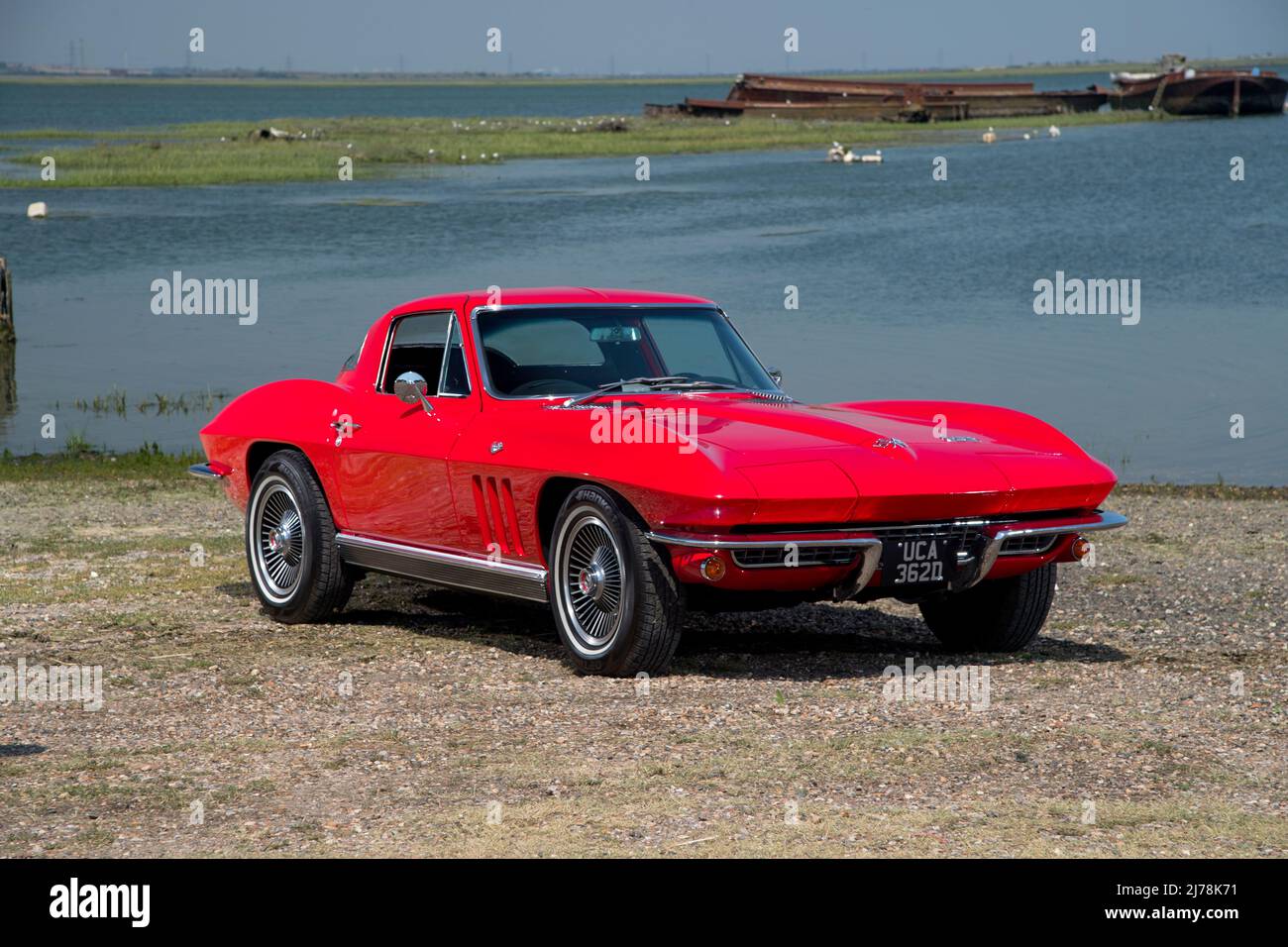 1966 Chevrolet Corvette Stingray C2 second generation classic American ...