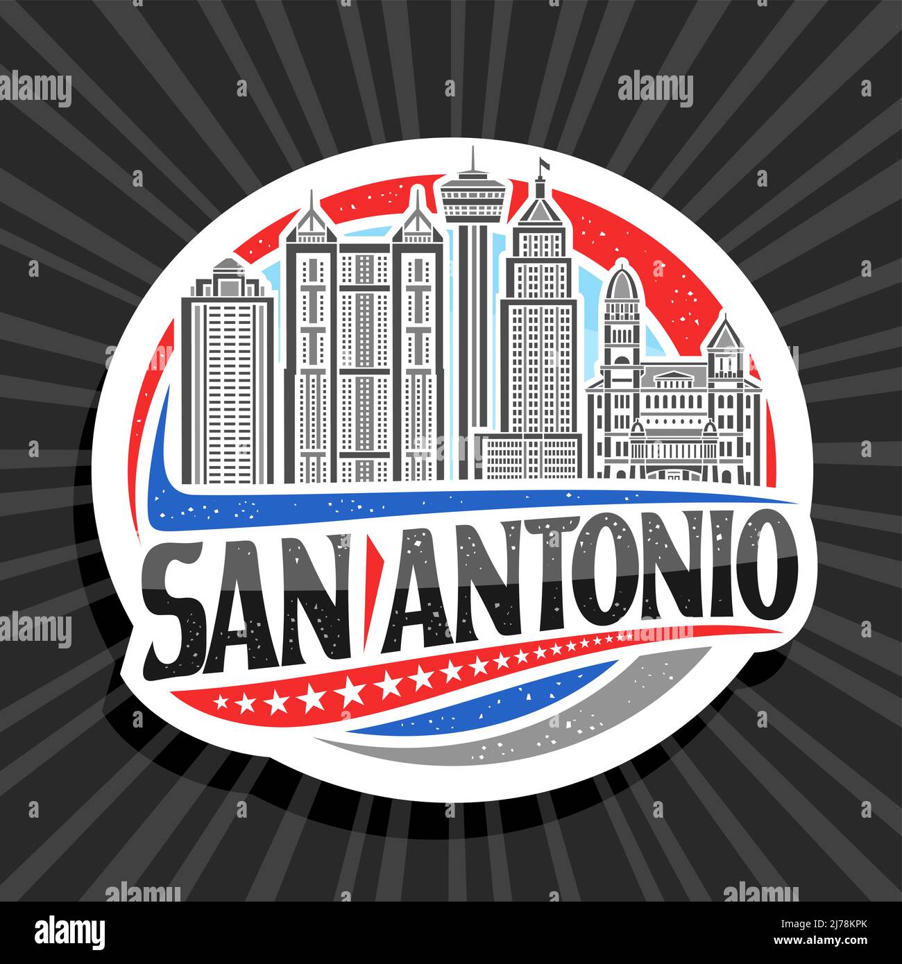 Riverwalk river walk texas Stock Vector Images - Alamy