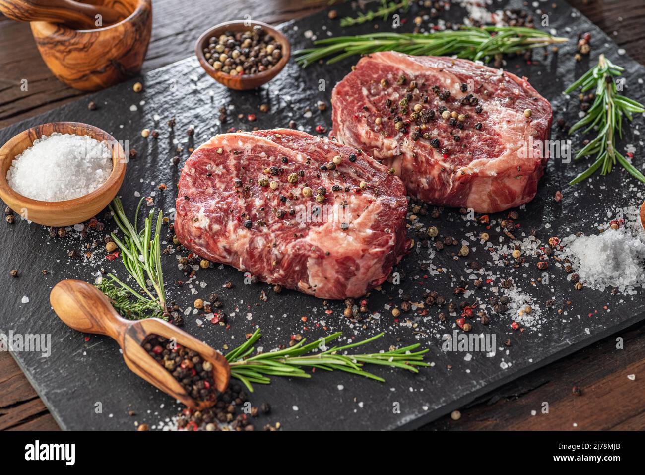 Ribeye dinner idea hi-res stock photography and images - Alamy