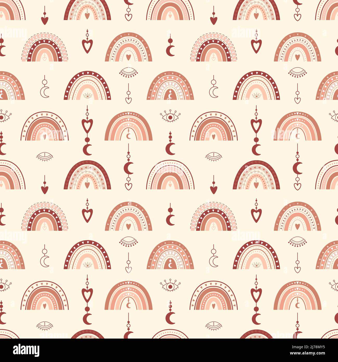 Boho rainbows hi-res stock photography and images - Alamy