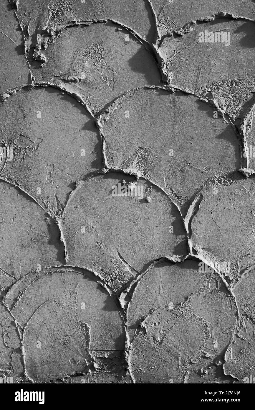 Hand carved and textured plaster on a building wall Stock Photo - Alamy