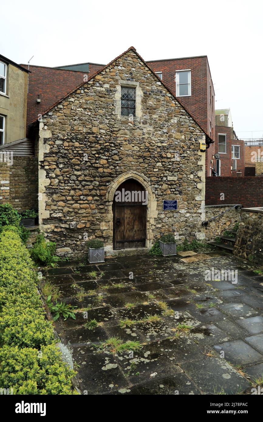 St Edmund's Chapel, Priory Road, Dover, Kent, England, United Kingdom ...