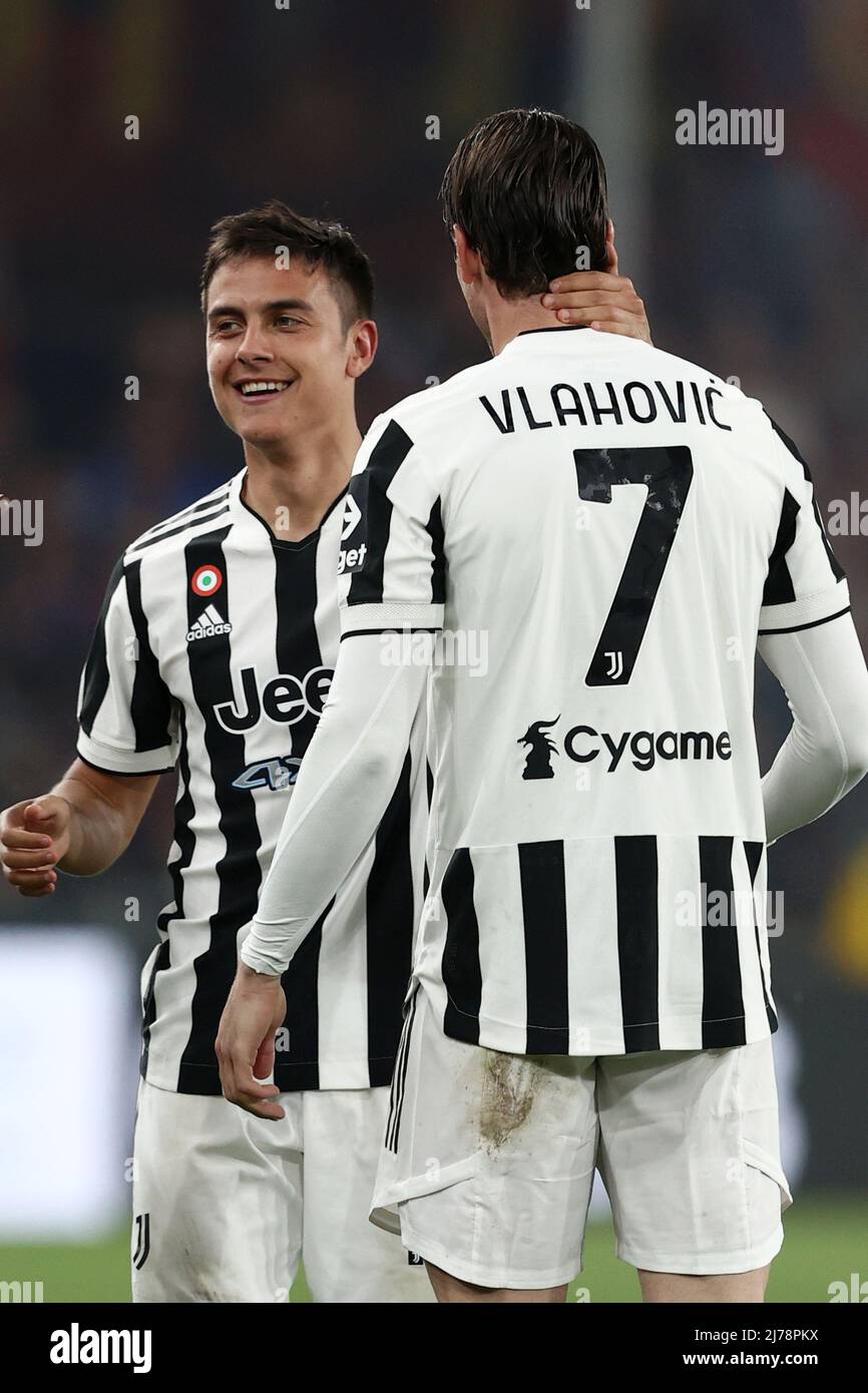 Luigi Ferraris stadium, Genova, Italy, May 06, 2022, Paulo Dybala ...