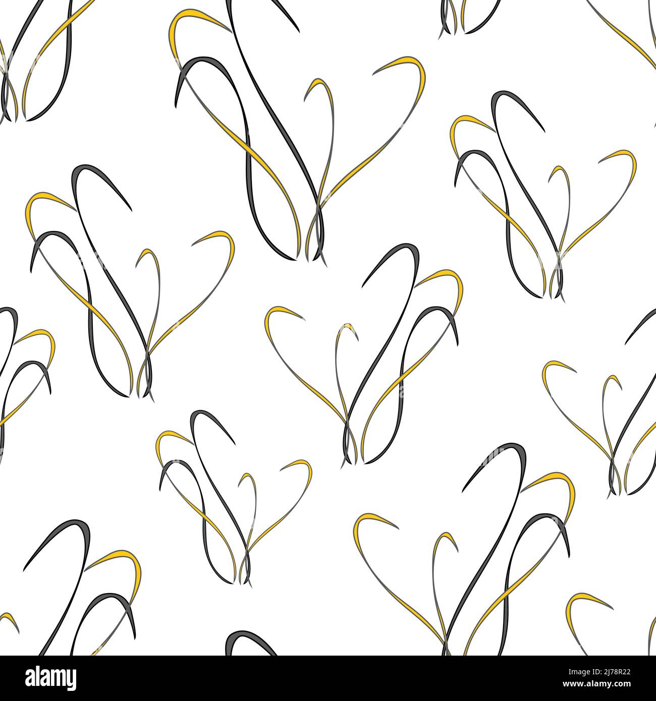 Curly weave wallpaper vector Cut Out Stock Images & Pictures - Alamy
