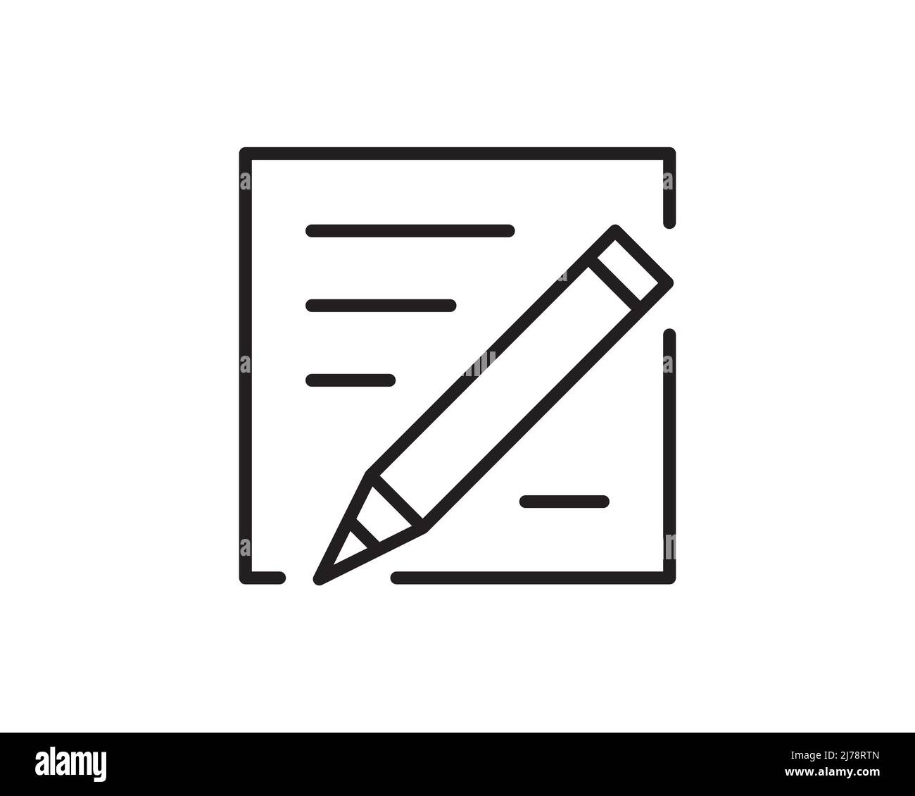 Doc writer Stock Vector Images - Alamy