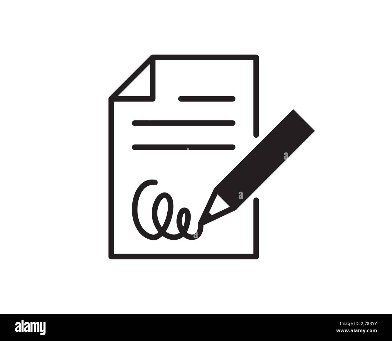 Note icon vector sign. Paper message or document page. Notice doc sheet ...