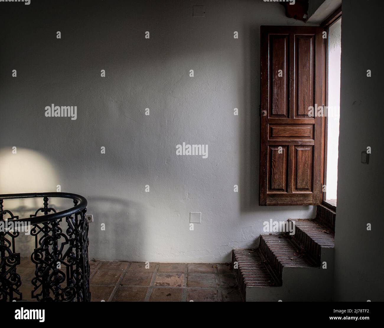 Interior of an old house Stock Photo - Alamy