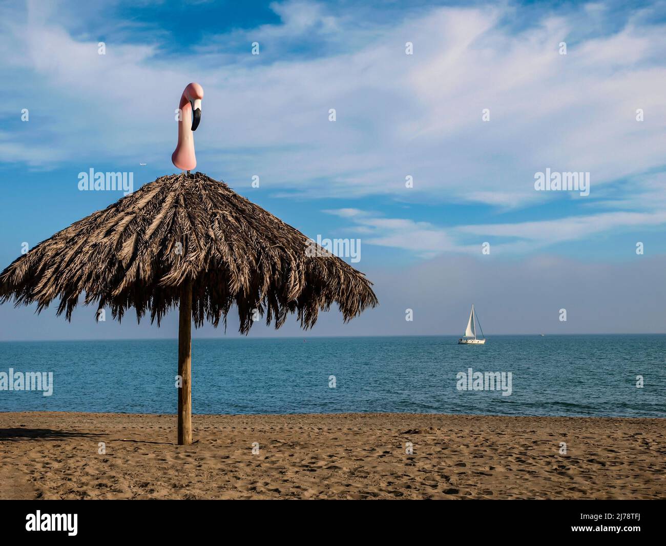 Wooden parasol hi-res stock photography and images - Alamy